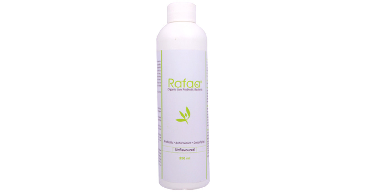 Buy Rafaa Unflavoured Probiotic Drink 250ml Online | Faithful to Nature