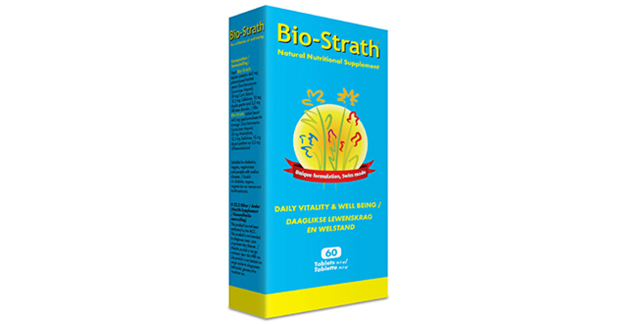 Buy Bio Strath Daily Wellbeing & Vitality 60 tabs Online | Faithful to ...